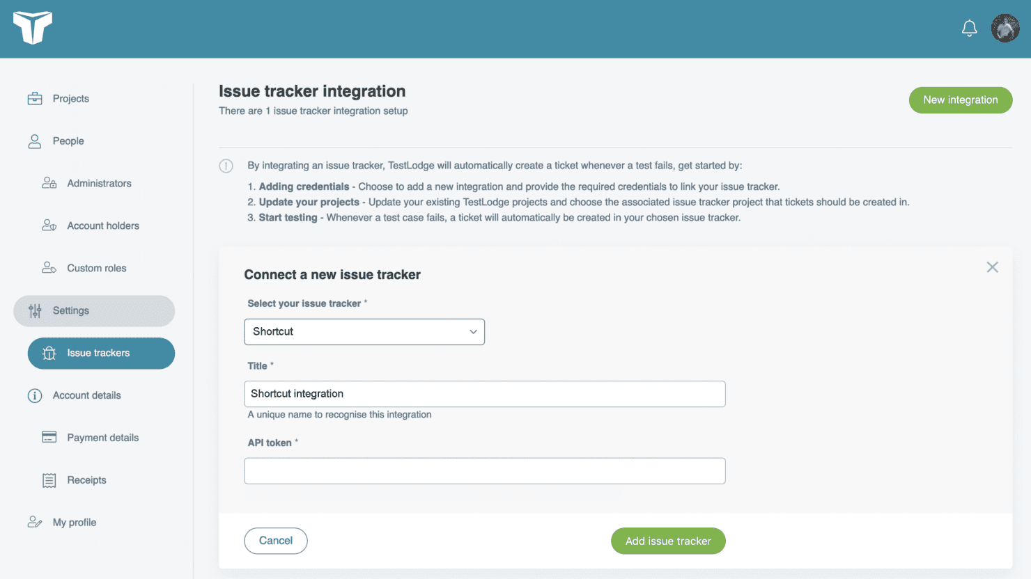 Shortcut Test Management Integration with TestLodge - TestLodge Blog Shortcut Test Management Integration with TestLodge - TestLodge Blog